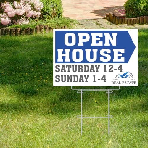 18x24 double sided coro yard sign | Printova